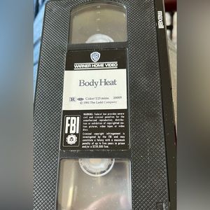 Warner Bros. | Media | Body Heat Vhs Tape Starring William Hurt ...